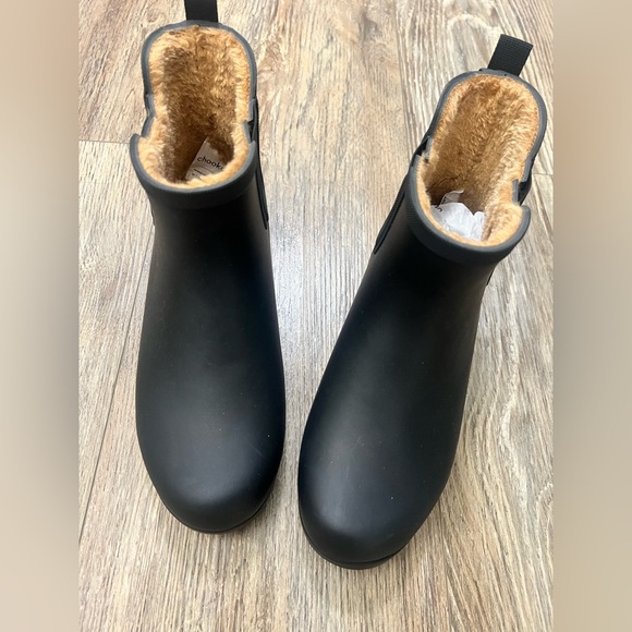 chooka | Shoes | Black Winter Snow Boots With Fleece Lining | Poshmark